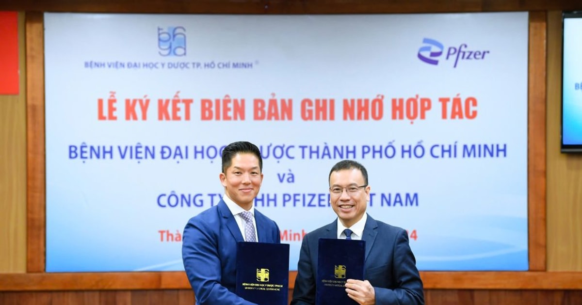 Pfizer Việt Nam cùng Bệnh viện Thống Nhất và Bệnh viện Đại học Y Dược ...